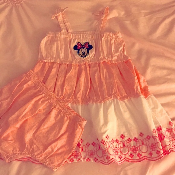 Disney | Dresses | Minnie Mouse Dress With Bloomers | Poshmark